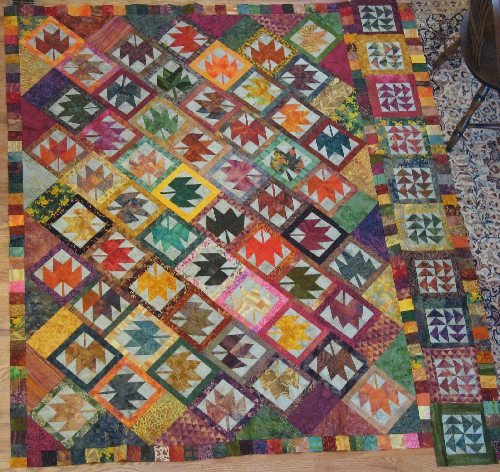WIP: Maple Leaf Quilt borders – Kit Dunsmore's Blog