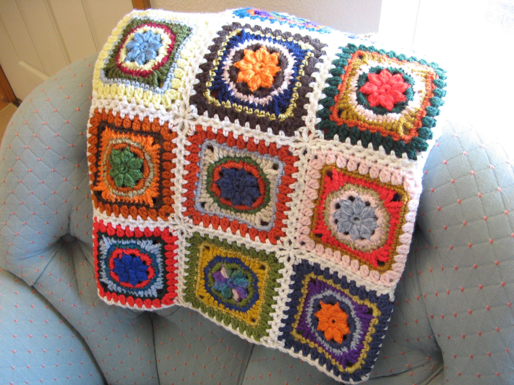 Why I Love This Unfinished Granny Square Afghan – Kit Dunsmore's Blog